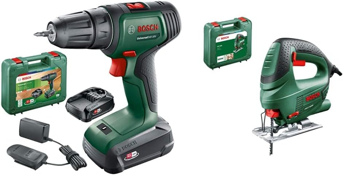 Test : bosch UniversalDrill 18V et scie sauteuse PST 650