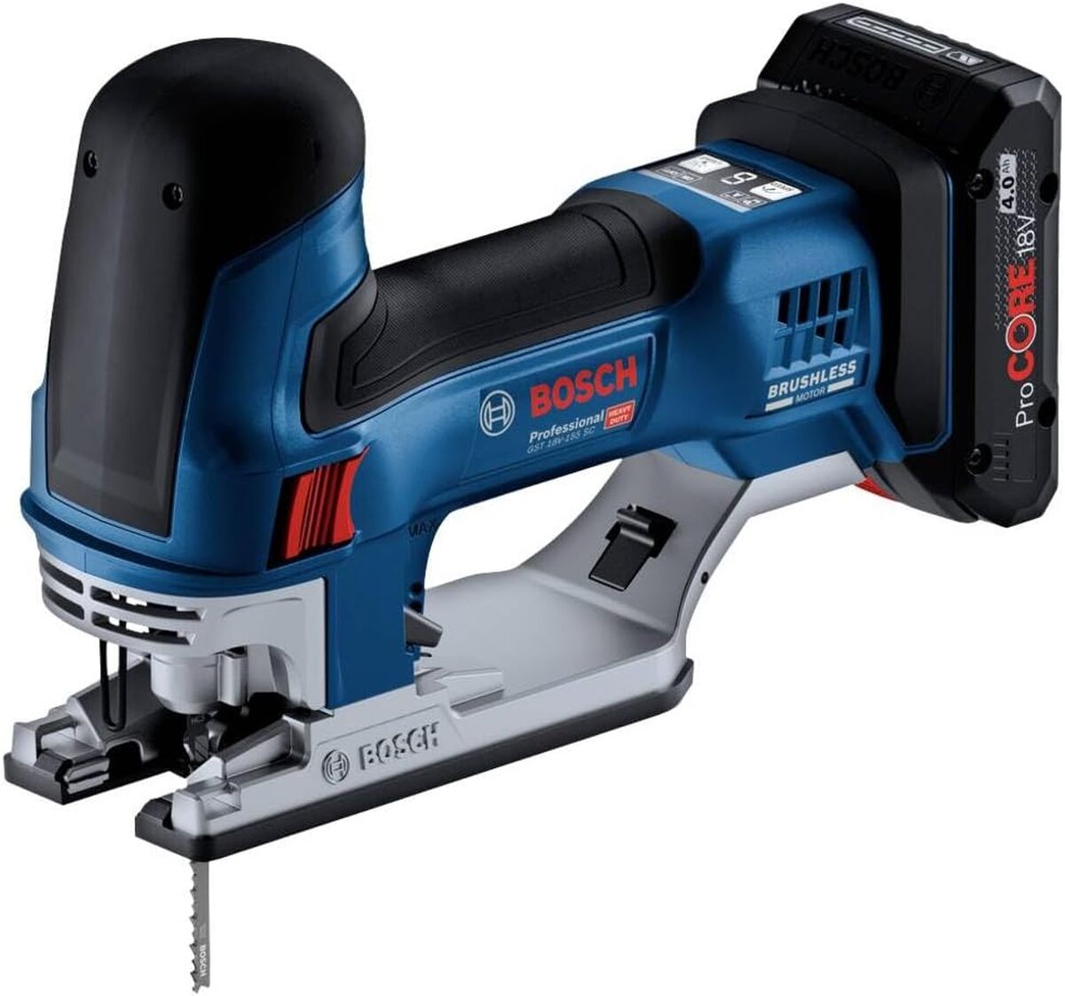 Test de la scie sauteuse sans-fil Bosch GST 18V-155 SC